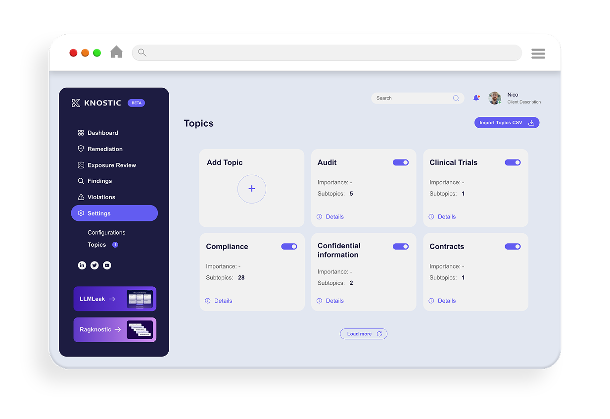 Real-Time Knowledge Controls | Knostic