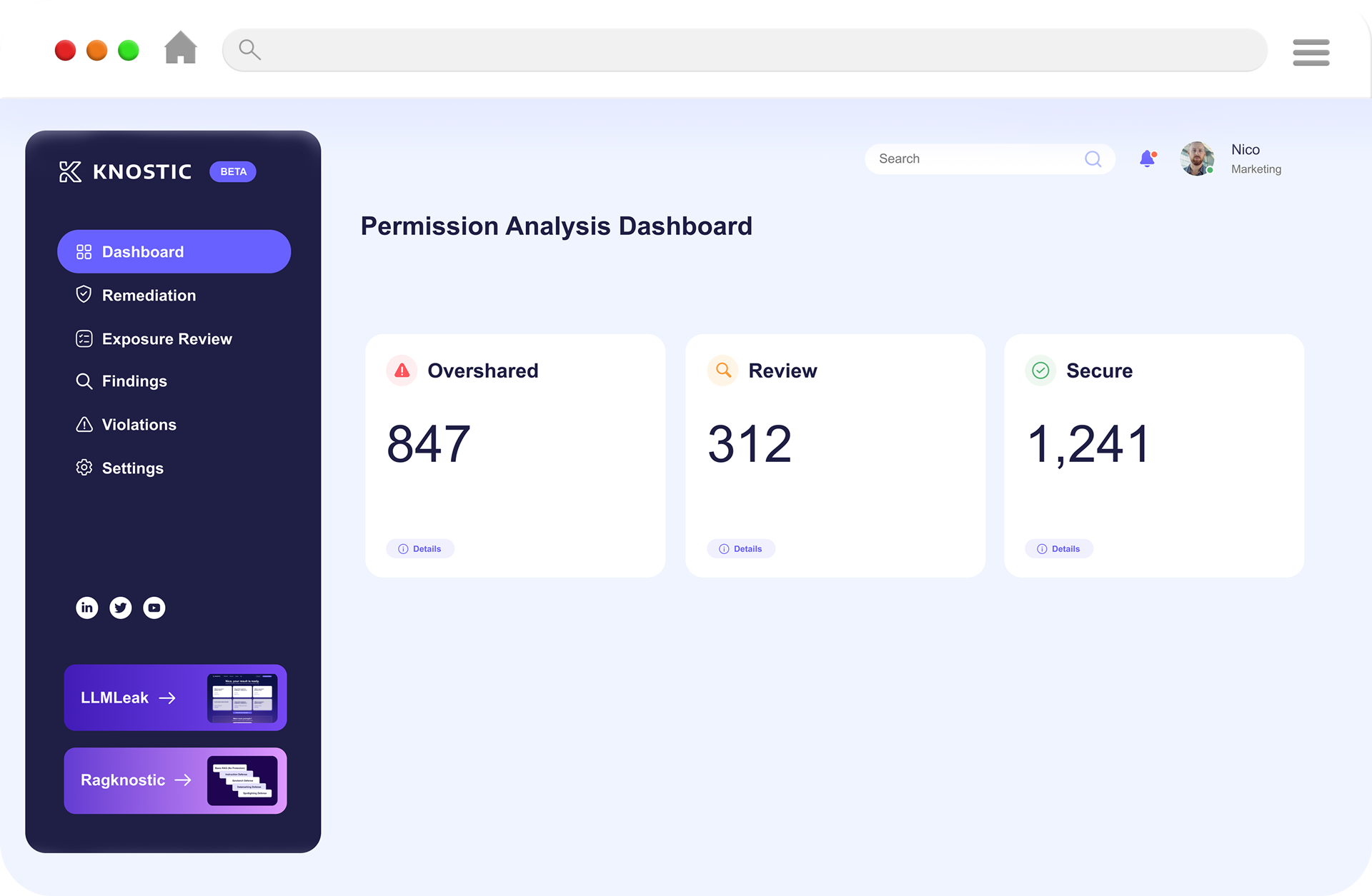 The GenAI Knowledge Security Platform | Knostic